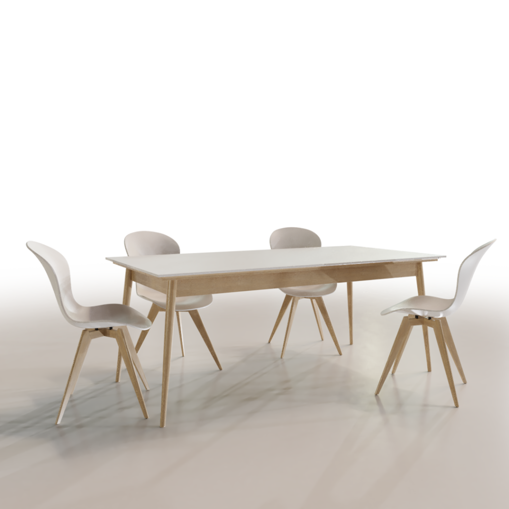 Scandinavian Style Dining table • iMeshh