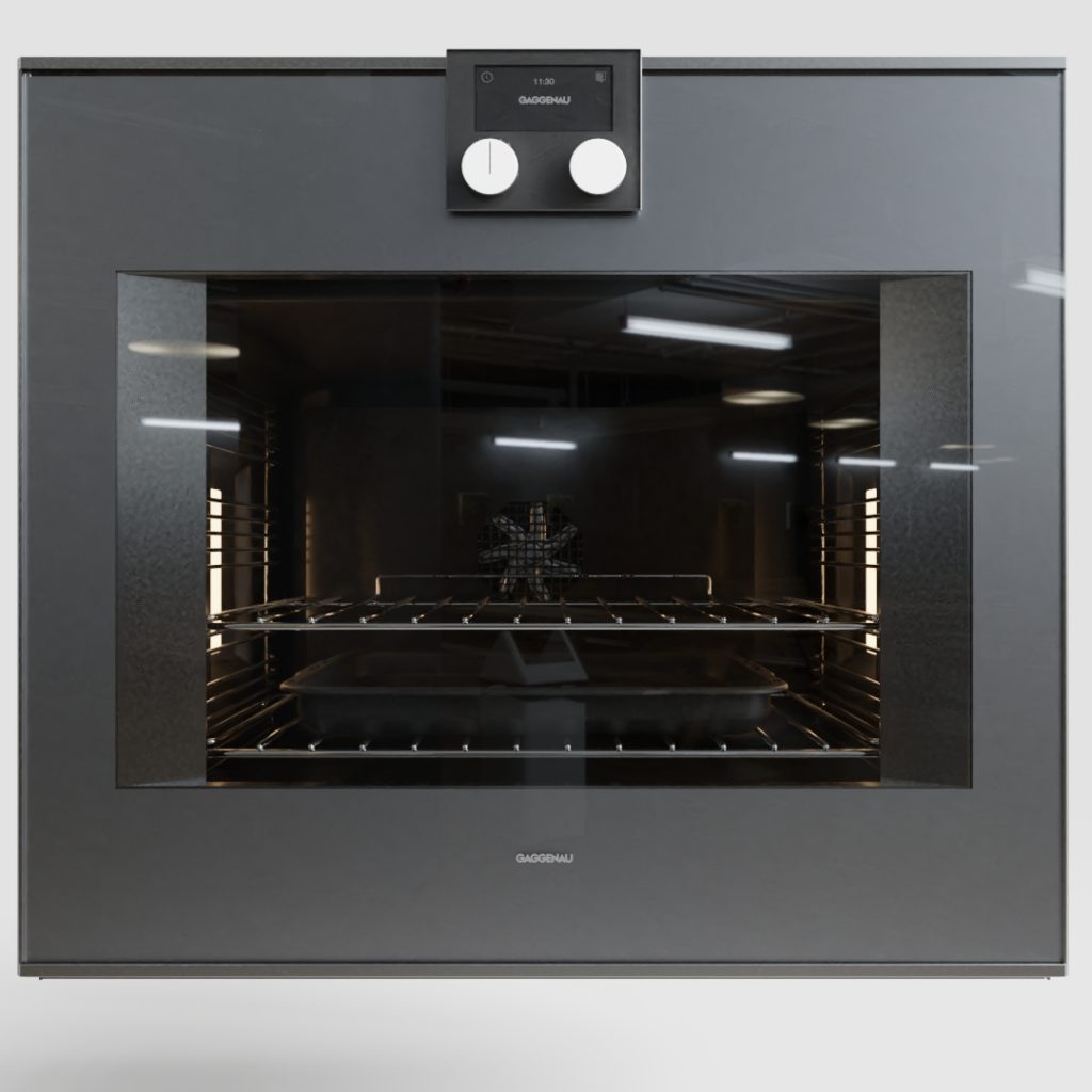 Gaggenau Steel Oven Wide • iMeshh