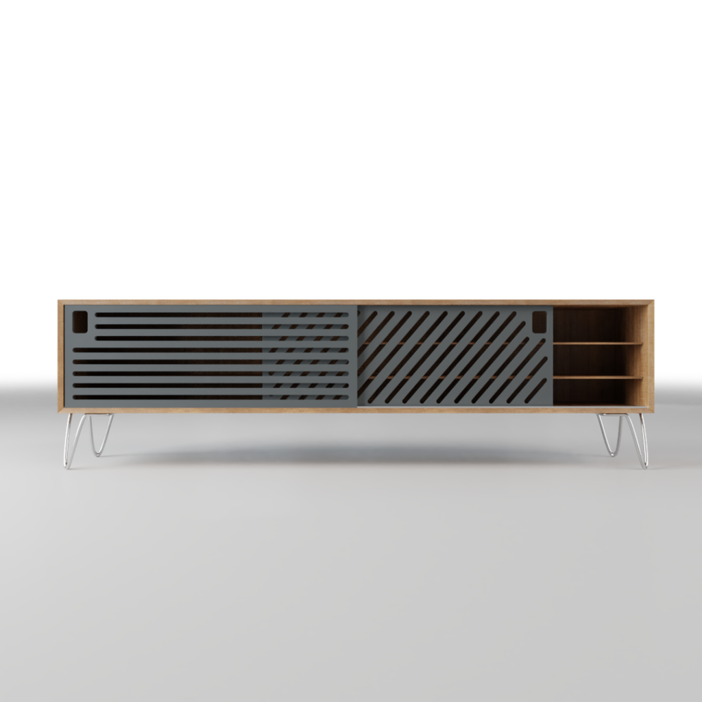 Scandinavian Modern style TV cabinet • iMeshh