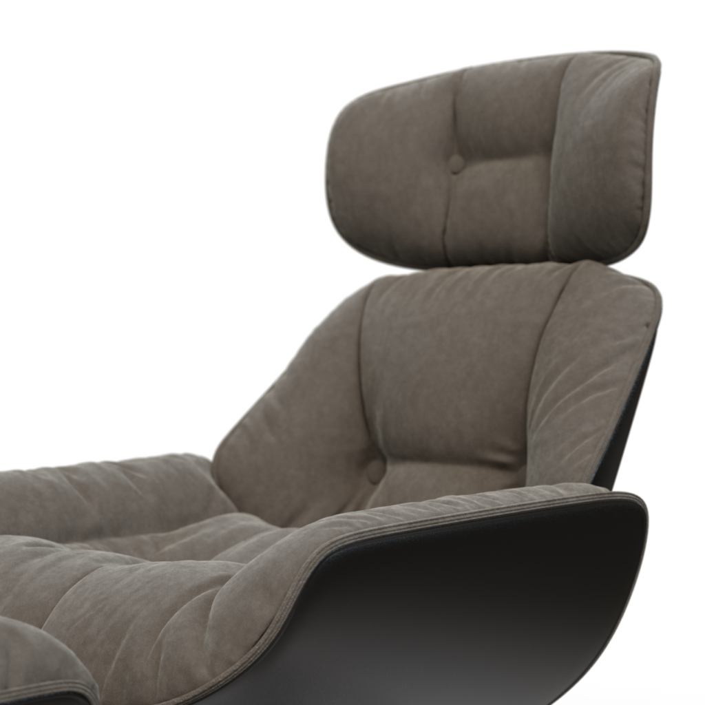 Lounge Chair With Foot Rest • iMeshh