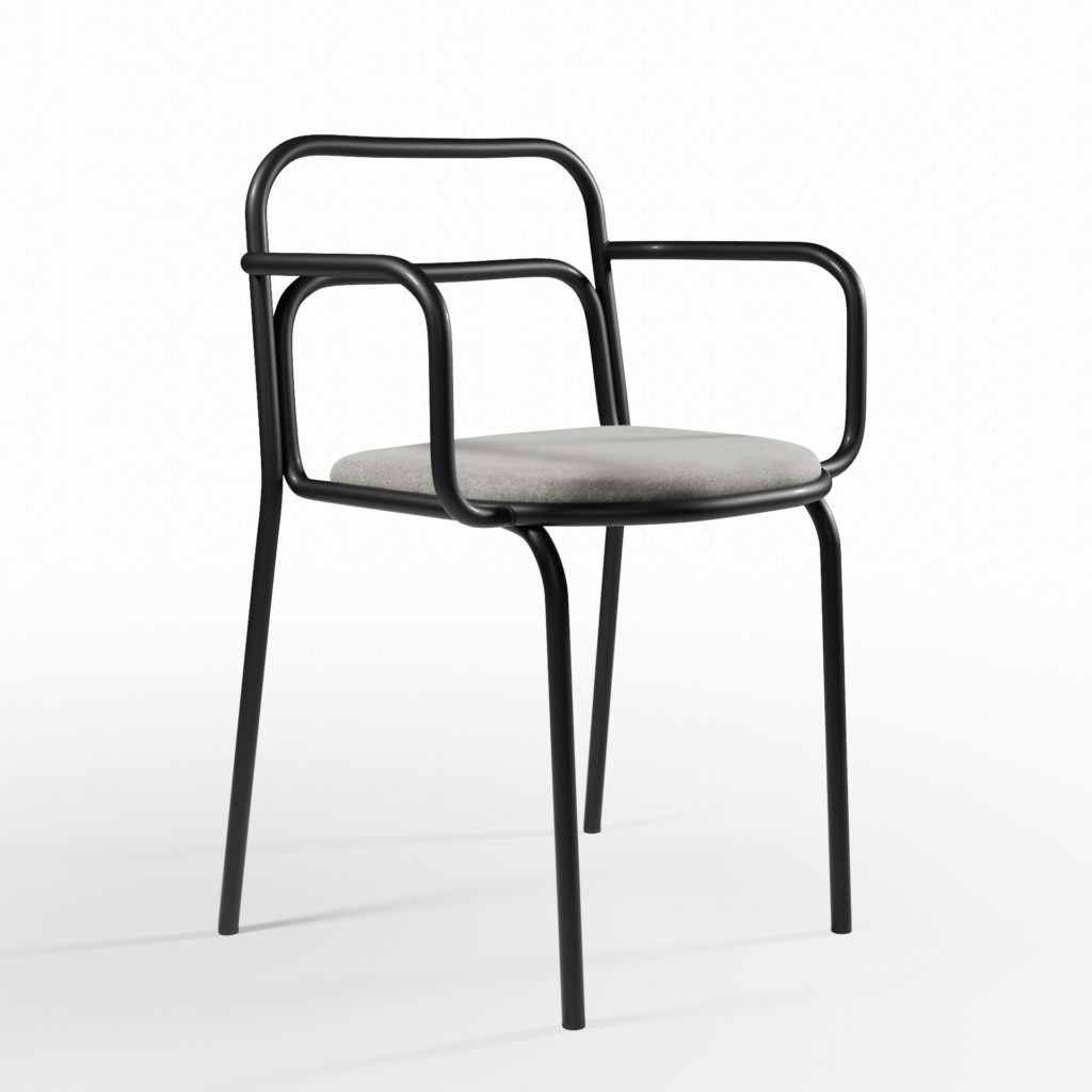 Black Frame Chair – iMeshh