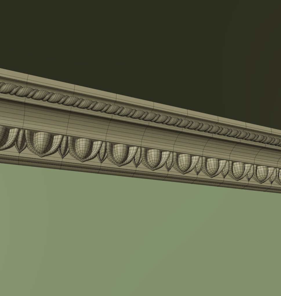 Decorative Cornice 2 • iMeshh