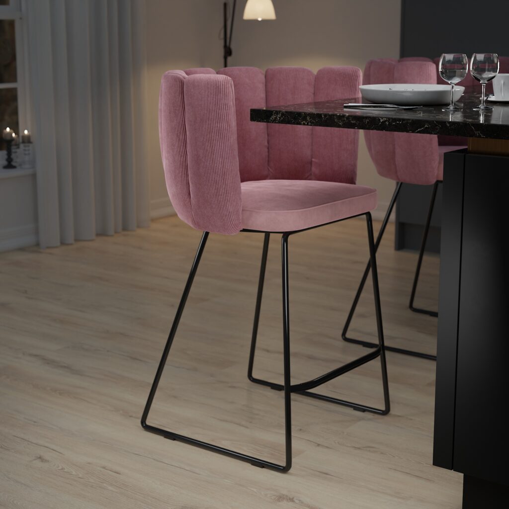 Fabric FInger Stool • iMeshh