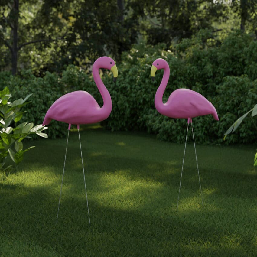 Garden Flamingo – iMeshh
