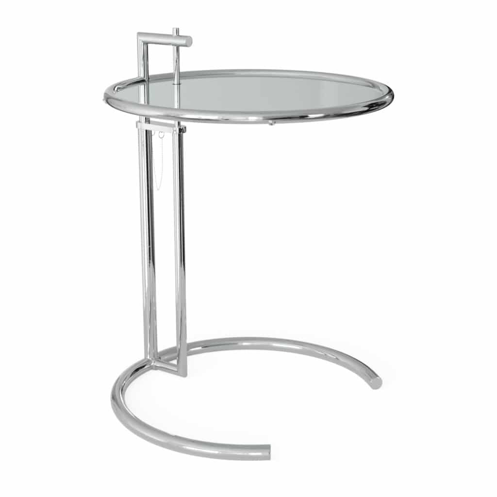 Chrome Glass Table • iMeshh