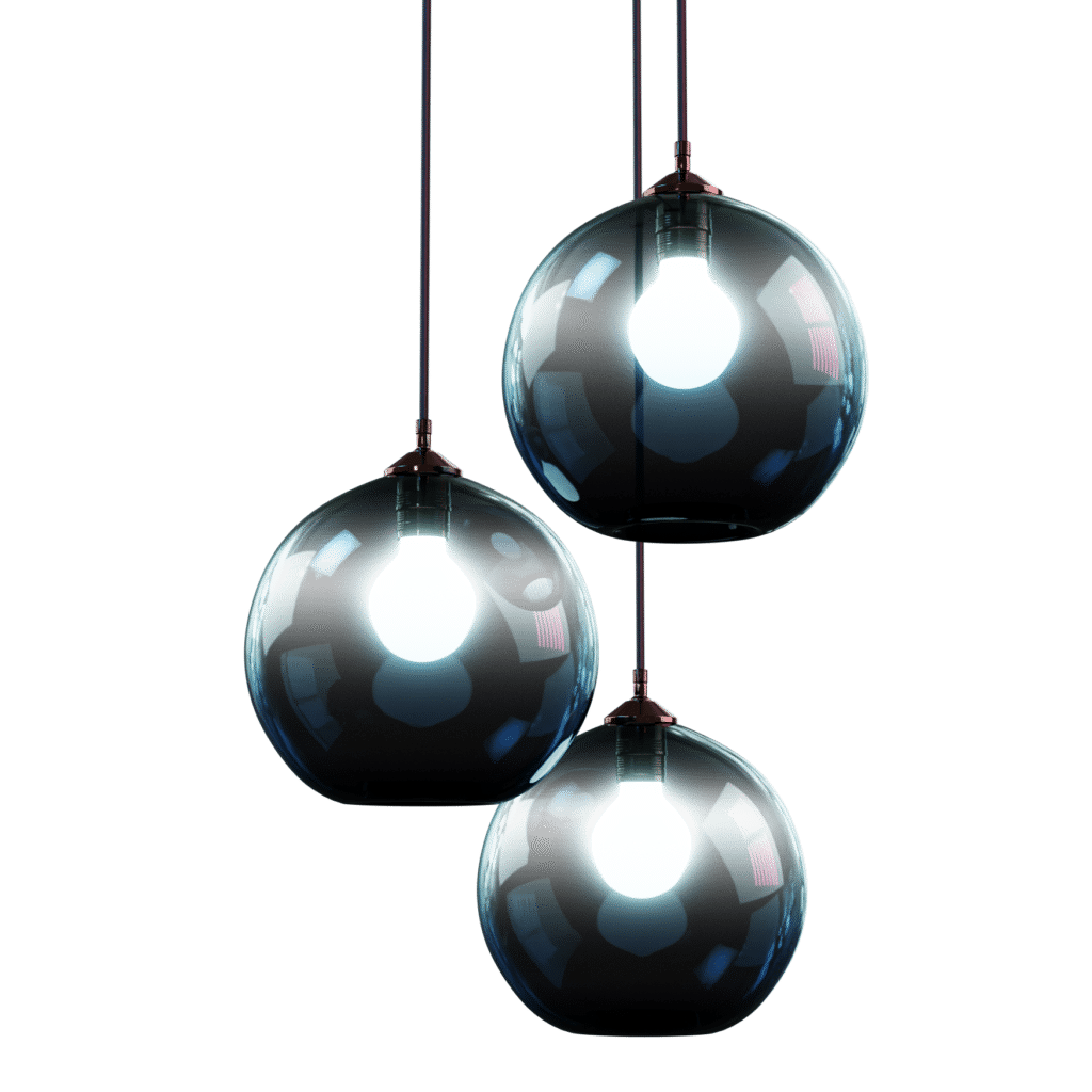 Rustic Glass Pendant Light 3d Model • Imeshh