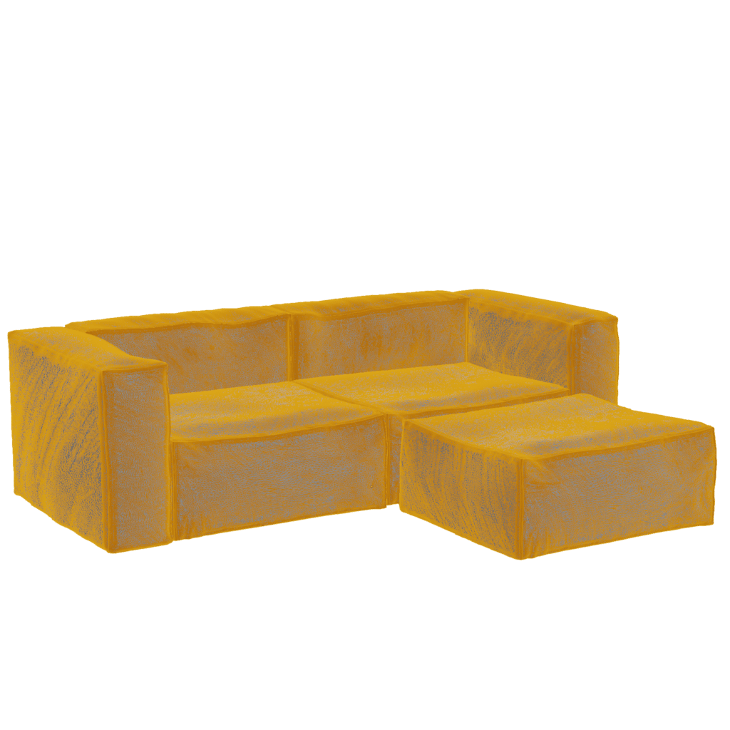 Soft block sofa • iMeshh