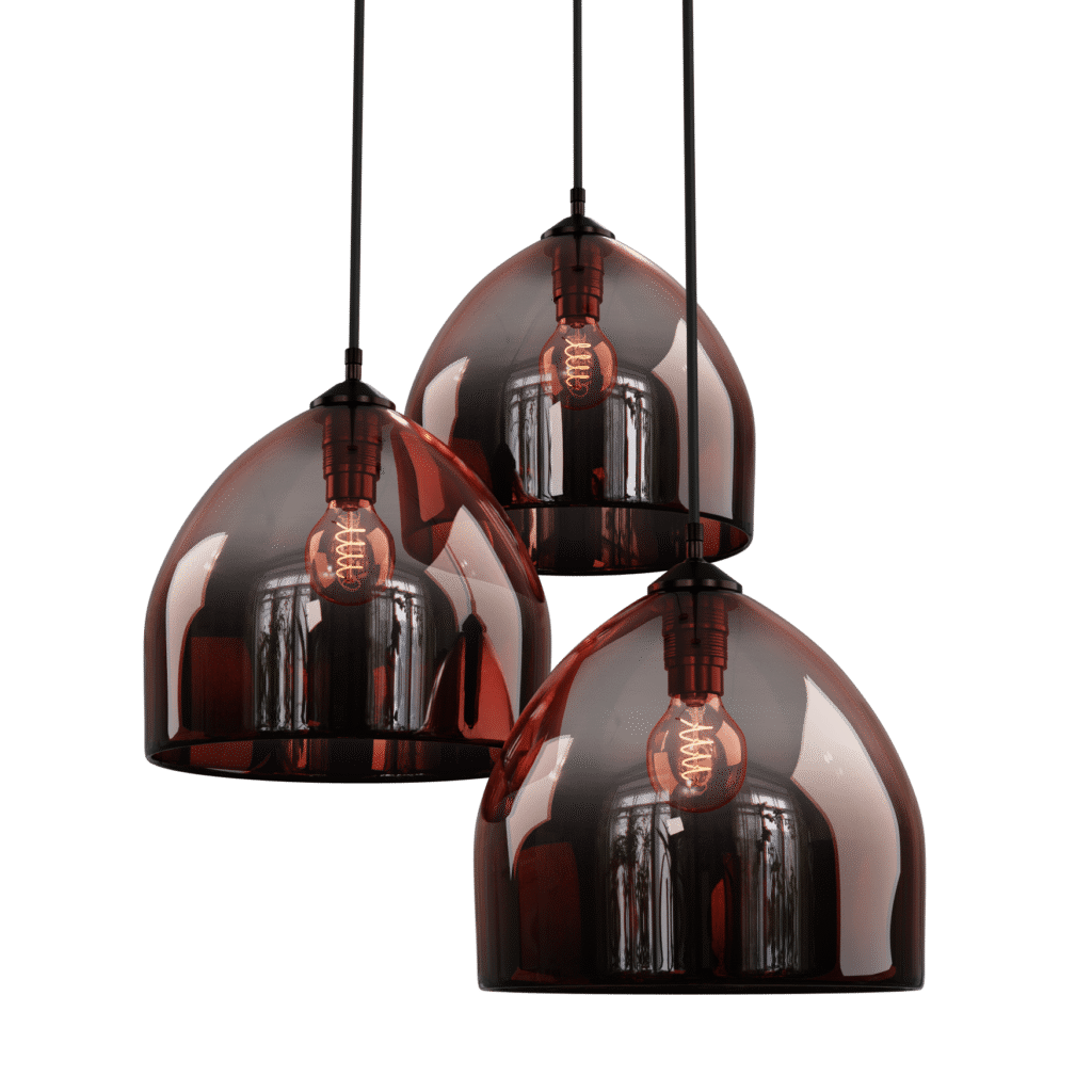 Rustic Glass Pendant Light 3d Model • Imeshh