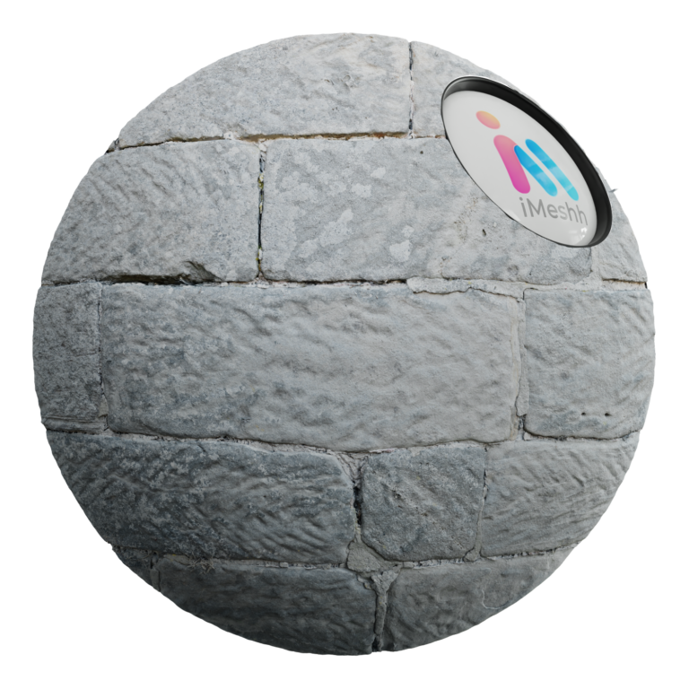 Stone Brick Texture 3 for Blender 3D• iMeshh 3D Library