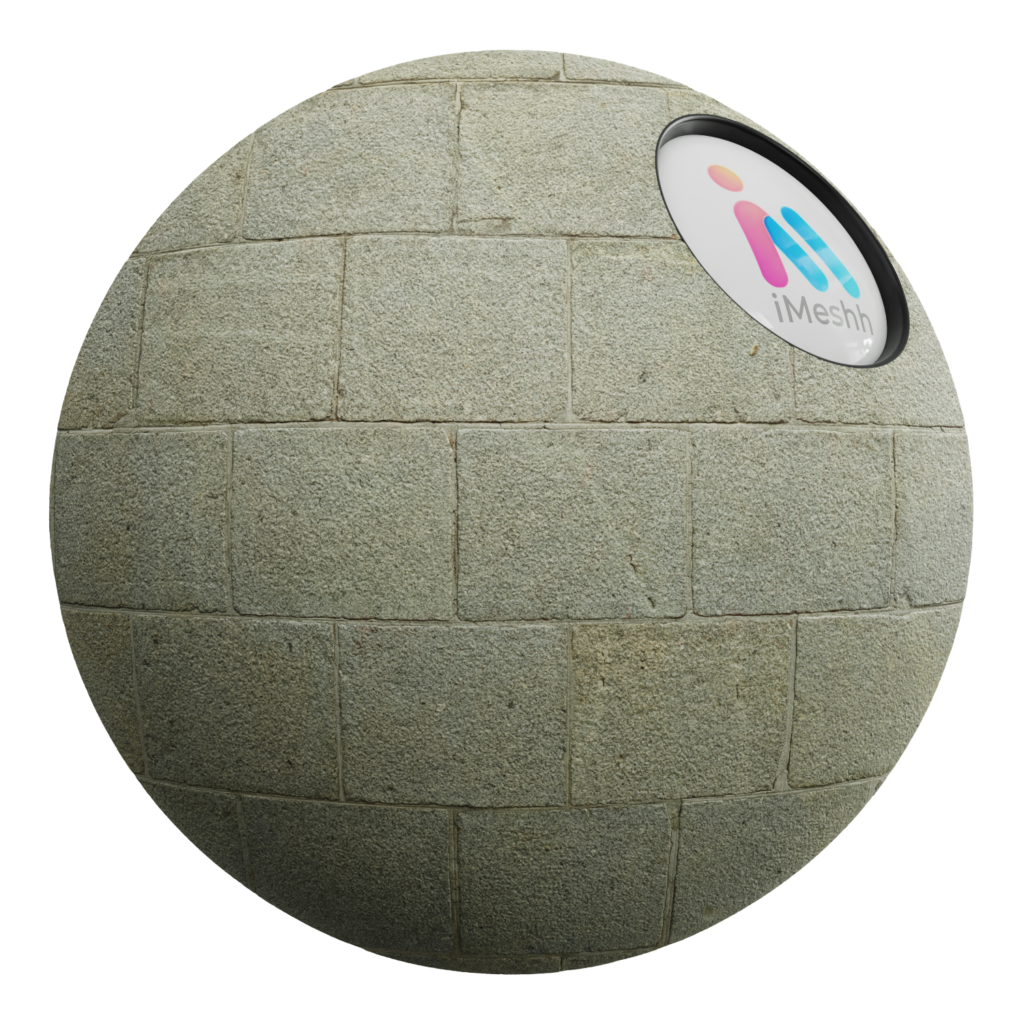 Stone Brick Texture 23 for Blender 3D • iMeshh 3D Library