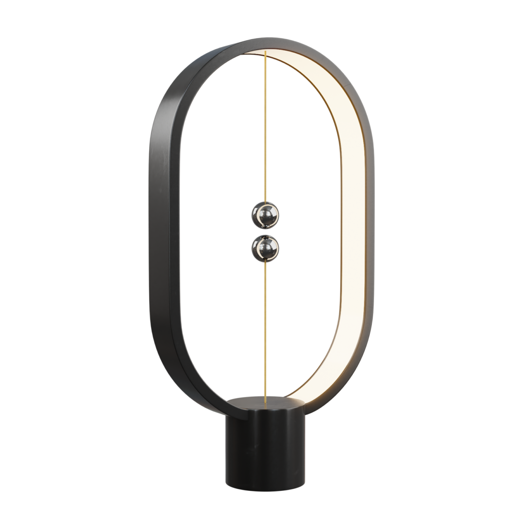 Magnetic Lamp Model For Blender IMeshh 3D Model Library