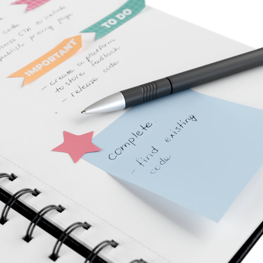 Notepad 3D Model for Blender • iMeshh 3D Model Library