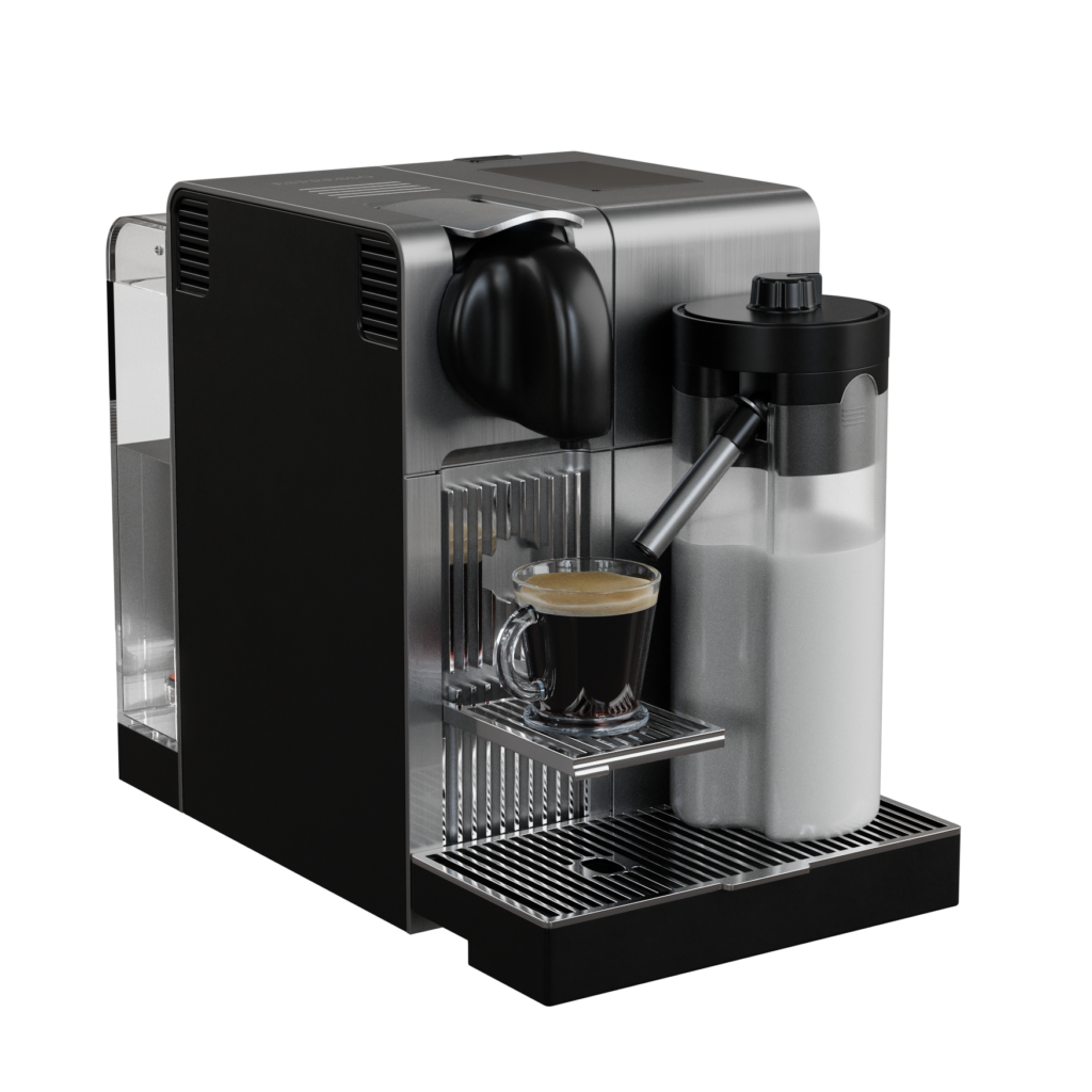 Espresso Machine 3D Model For Blender IMeshh 3D Model Library