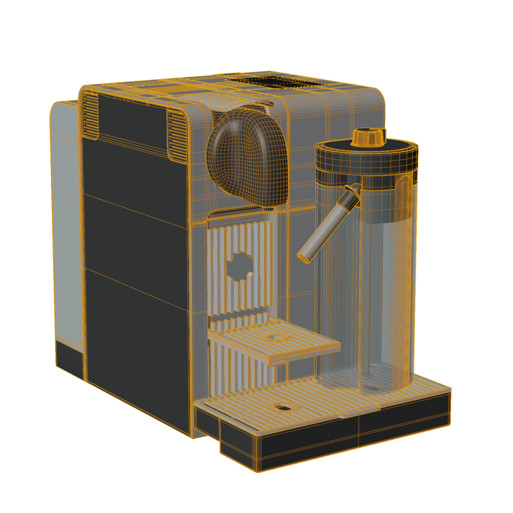 Espresso Machine 3D Model for Blender • iMeshh 3D Model Library
