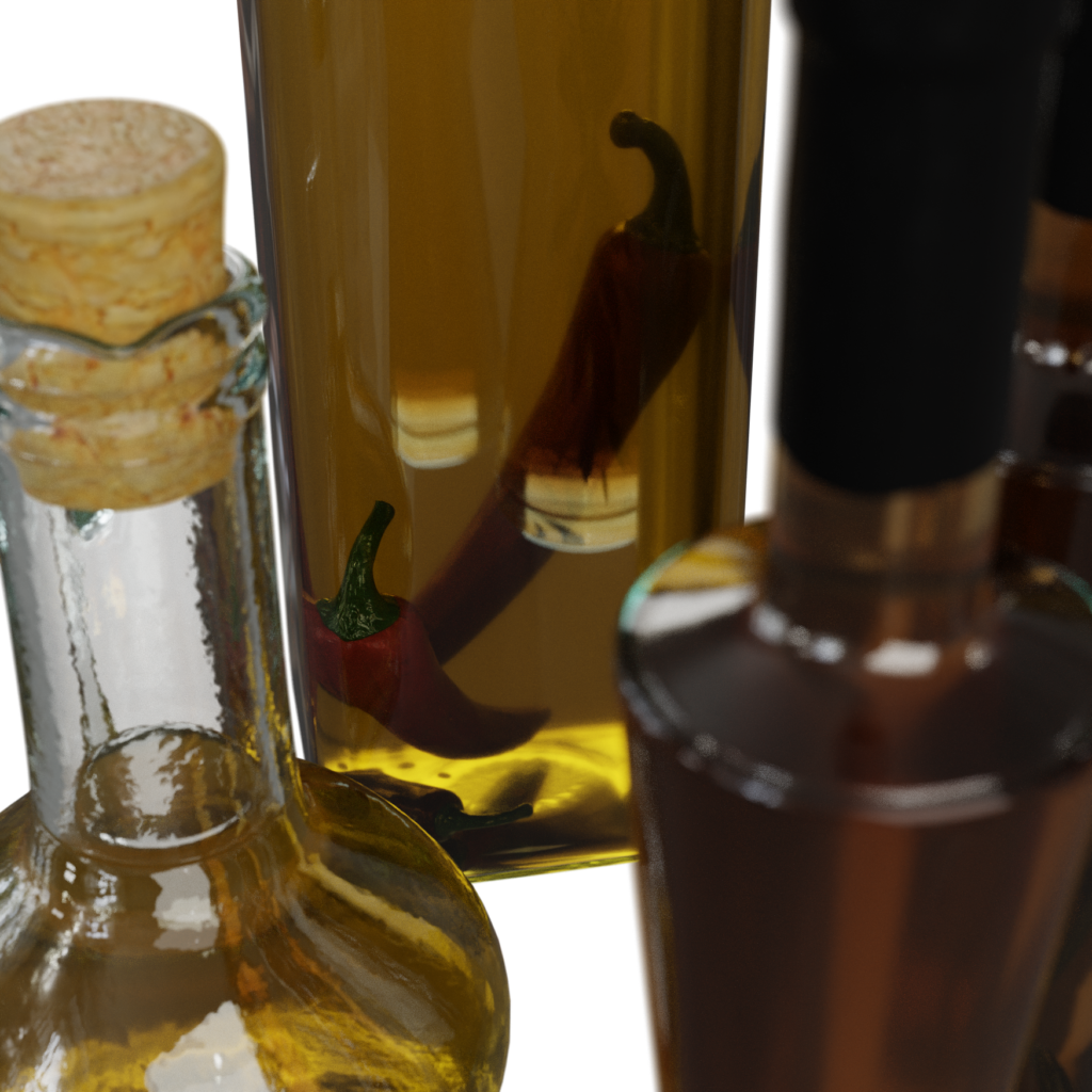 Cooking Oils 3D Model 1 • iMeshh