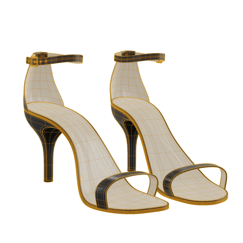 High Heel Shoes 3D Model for Blender • iMeshh 3D Model Library
