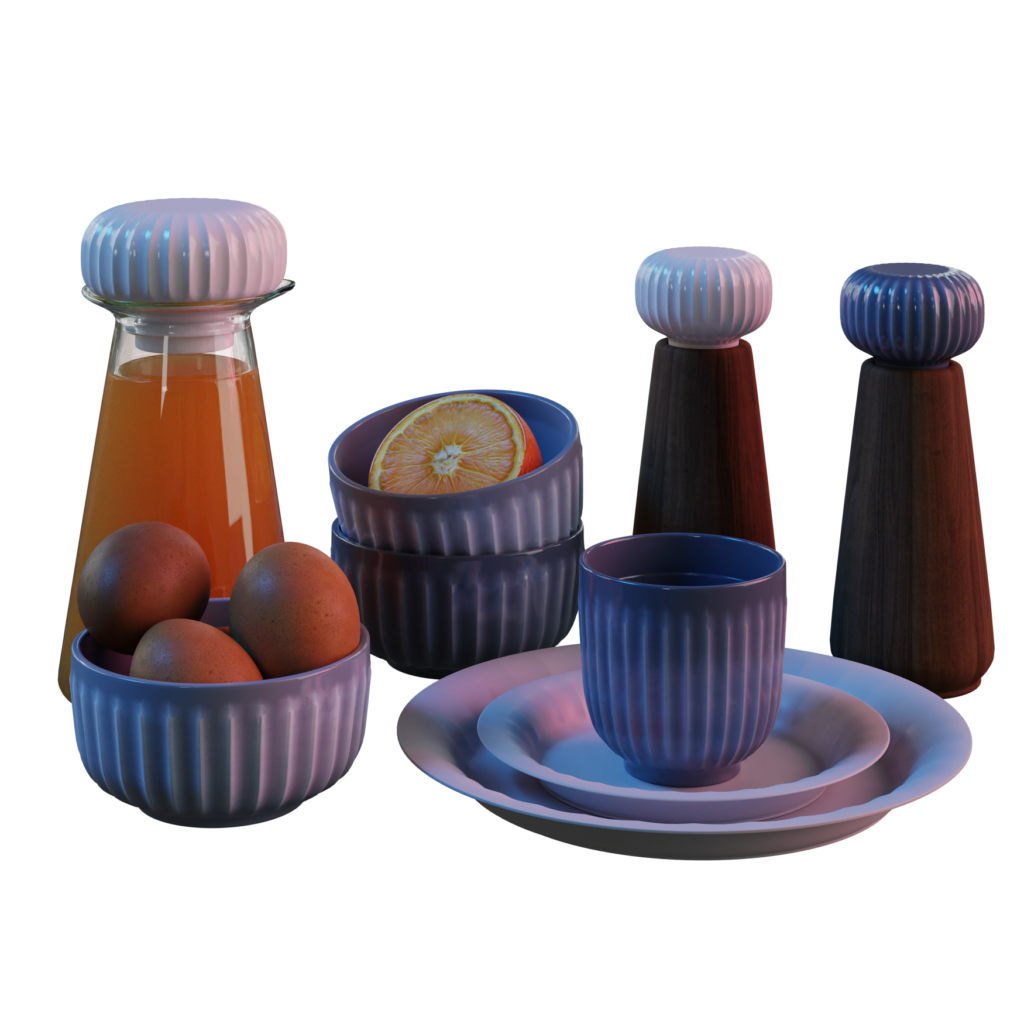 Breakfast Set 3D Model IMeshh breakfast-set-3d-model-imeshh