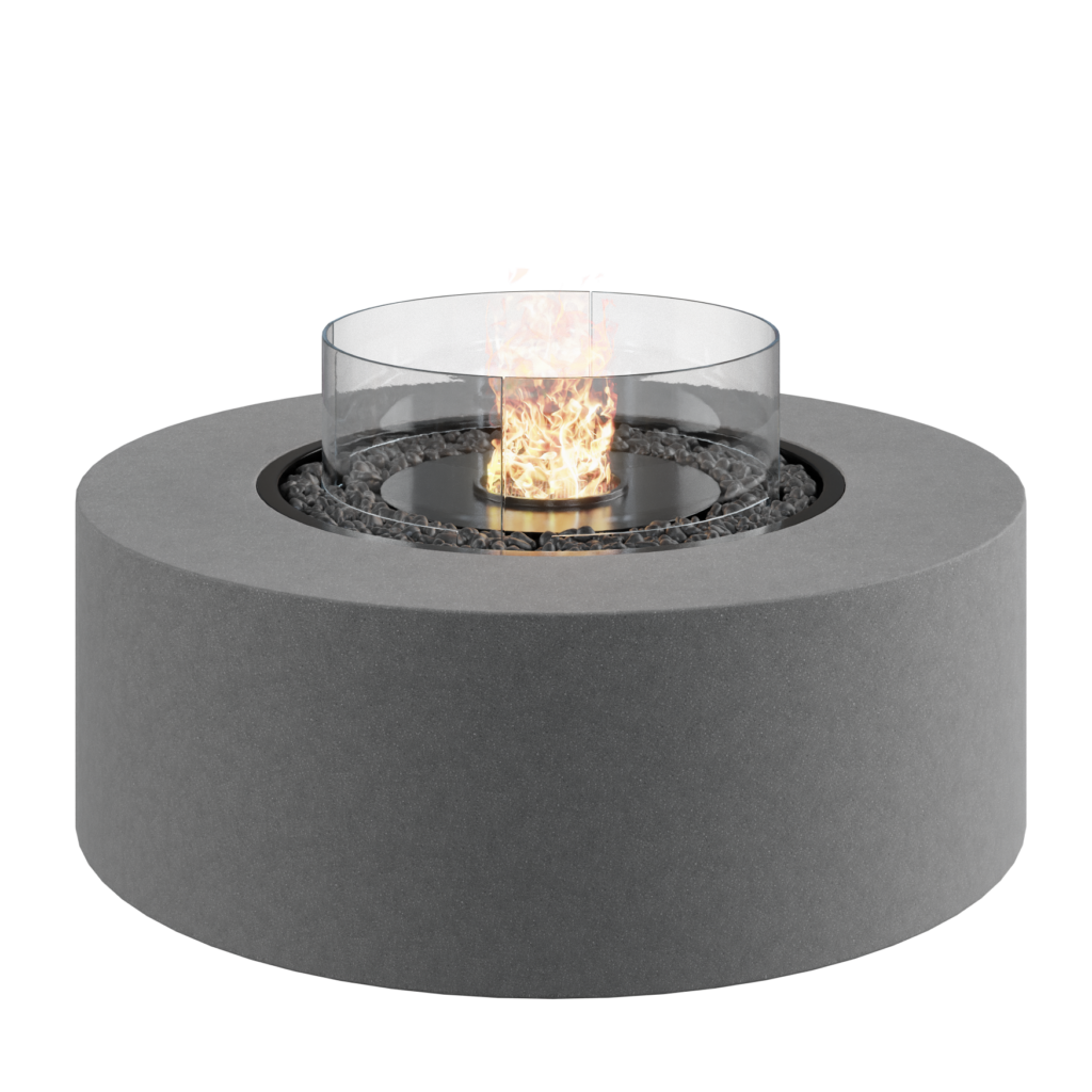 Outdoor Fireplace Round 3D model • iMeshh