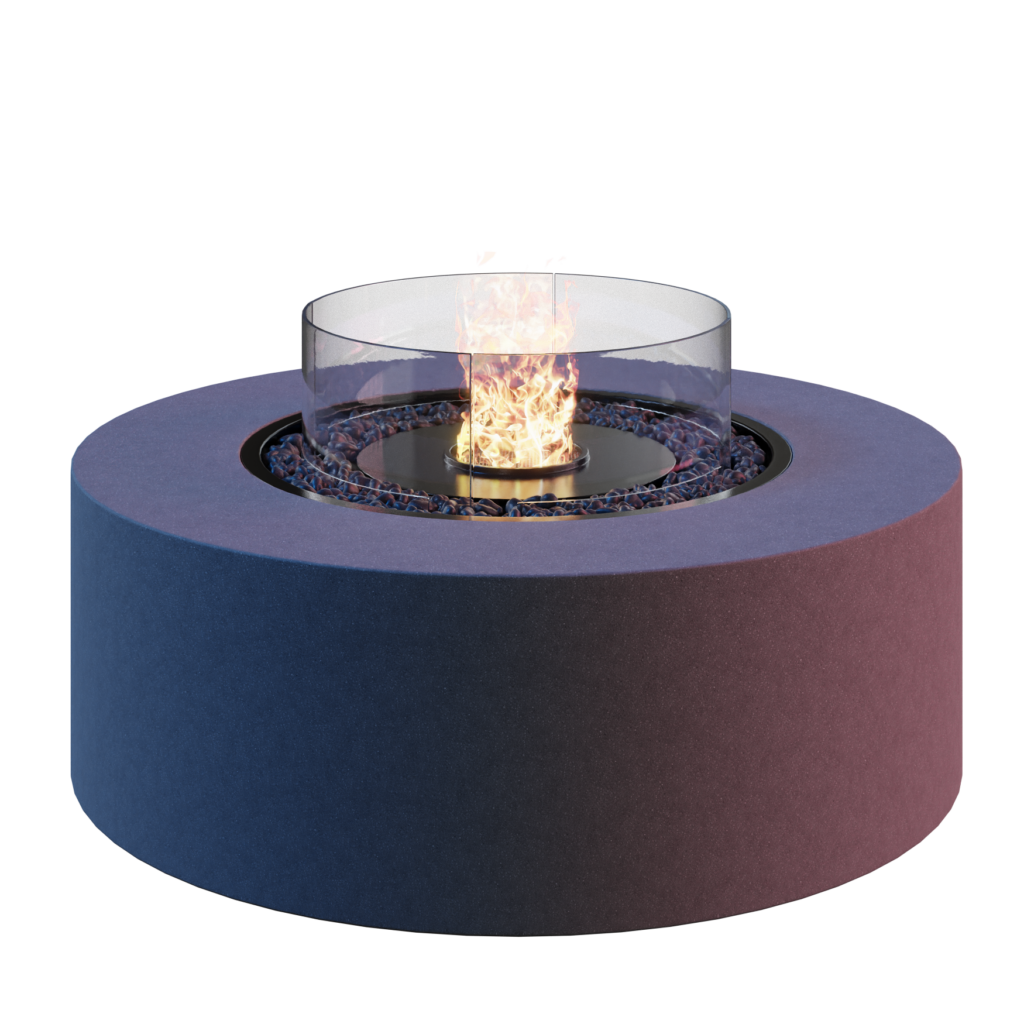 Outdoor Fireplace Round 3D model • iMeshh