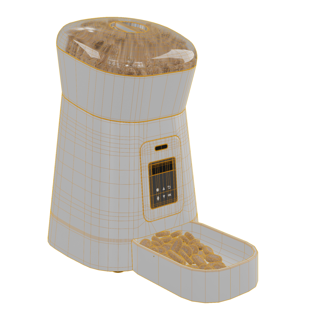 Pet Feeder 3D Model • iMeshh