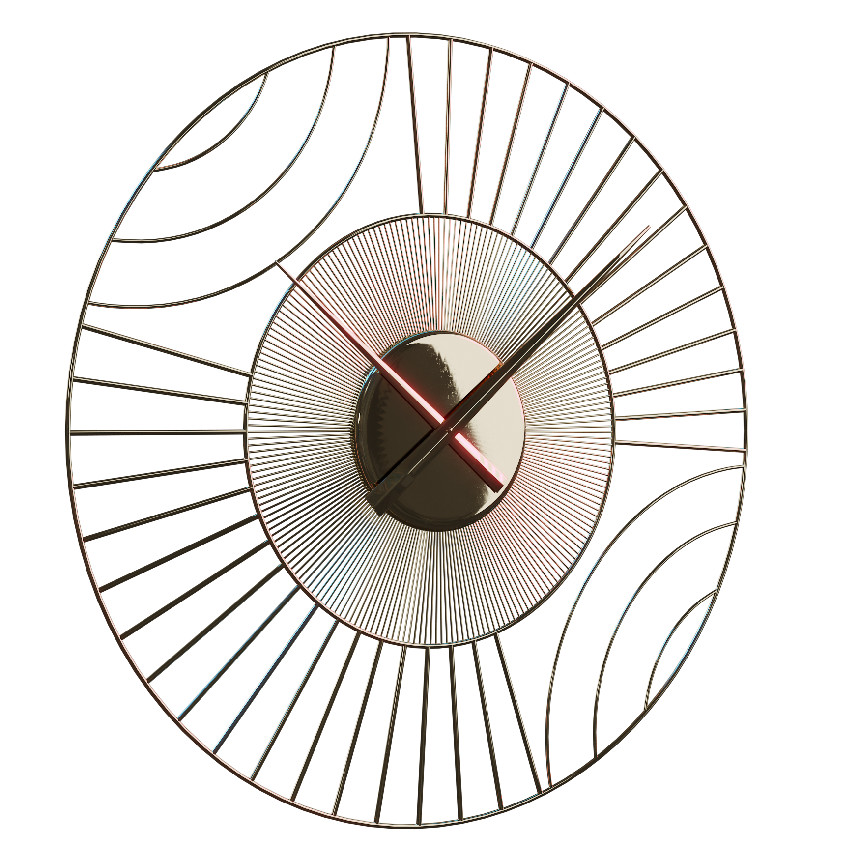 Sputnik Clock 3D Model • iMeshh
