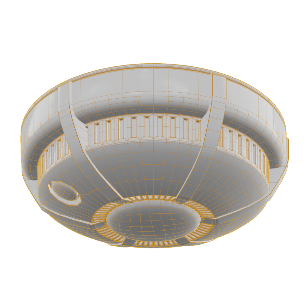 Smoke Detector 2 3D Model • iMeshh