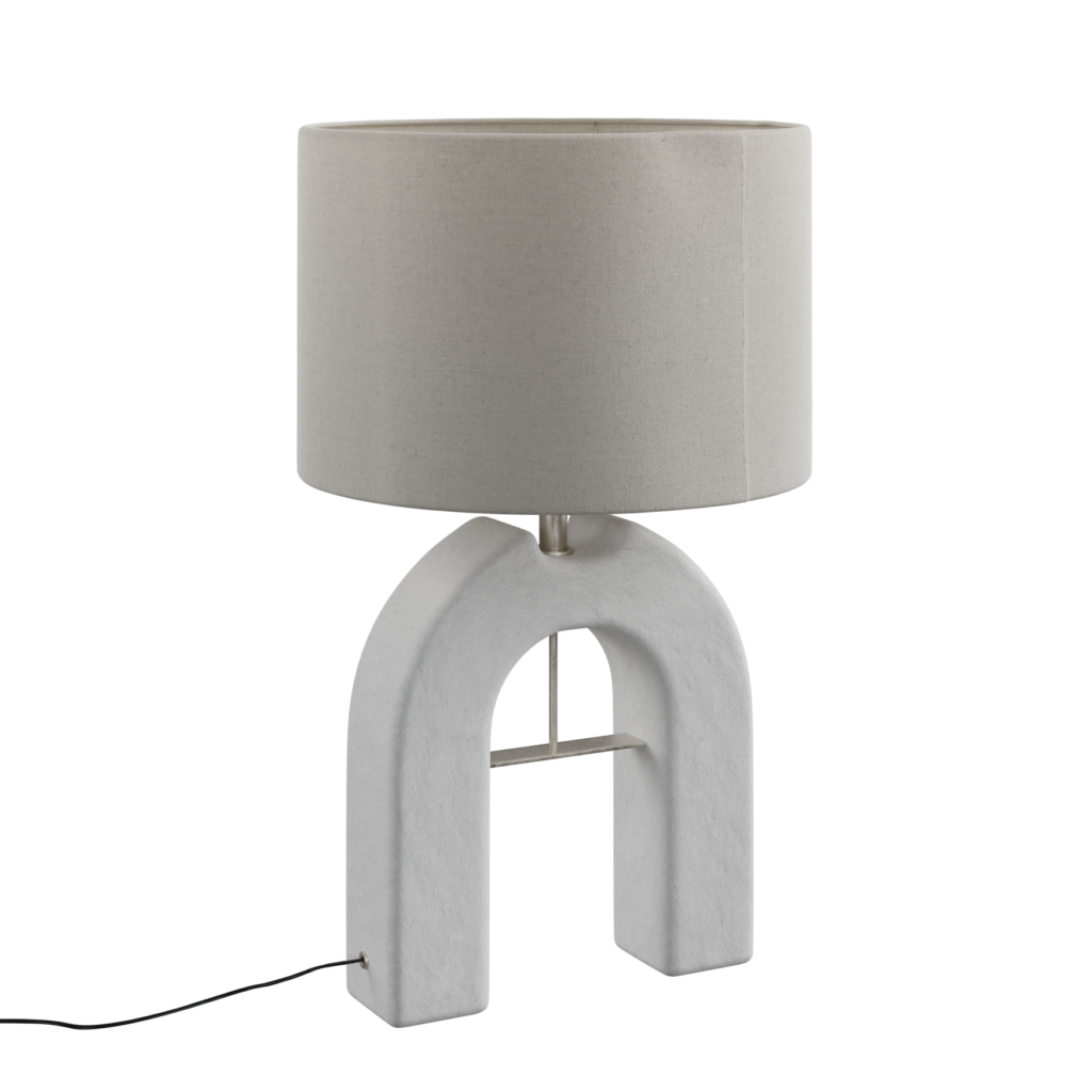 Lamp Table Arch Stone • iMeshh