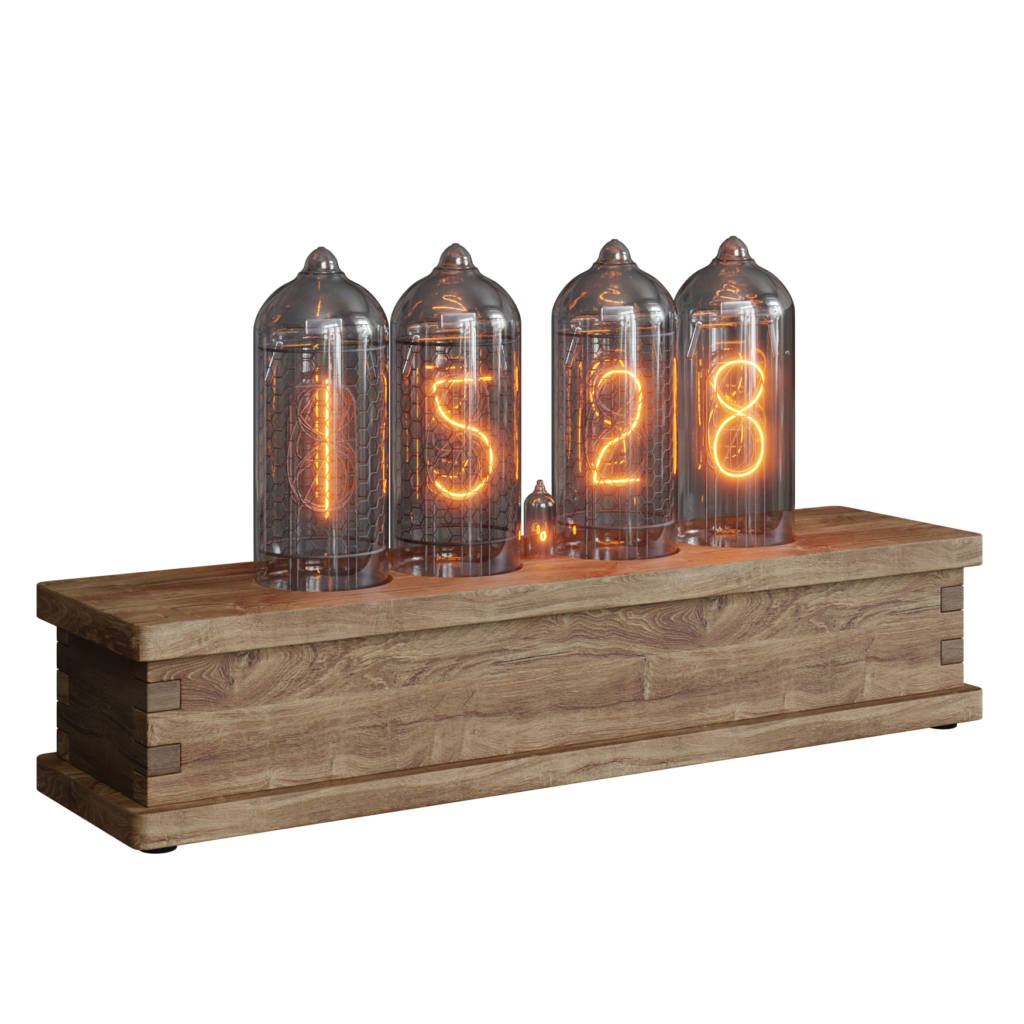 Filament Table Clock 3D Model • iMeshh