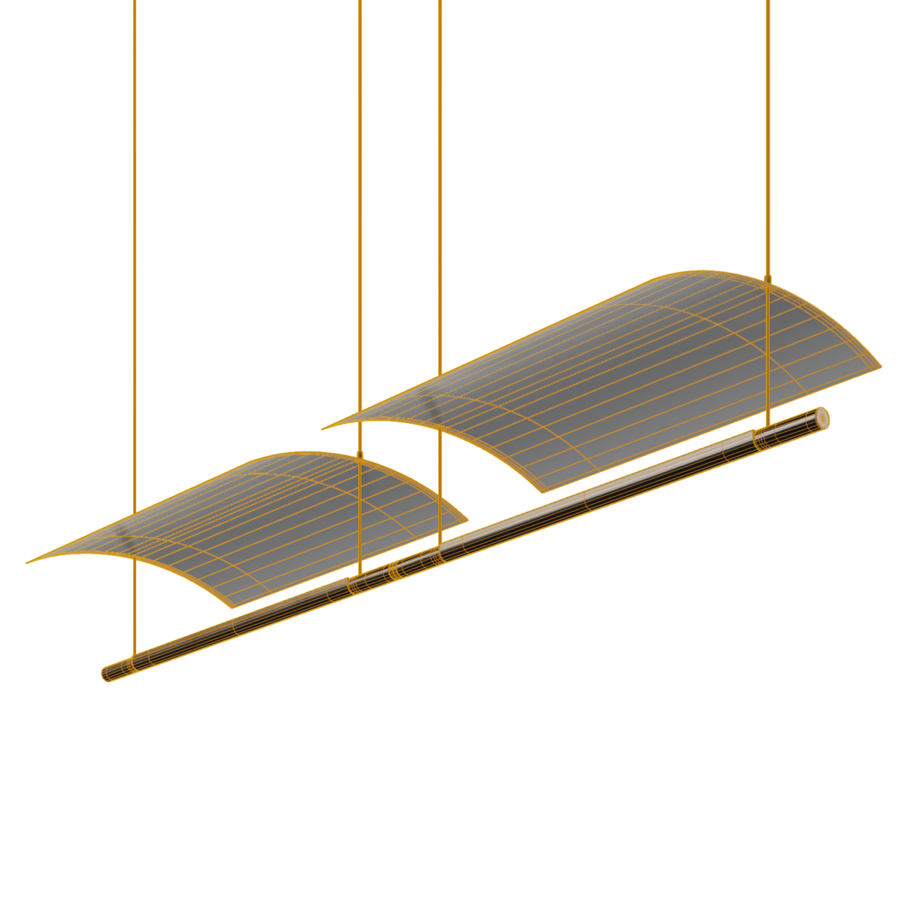 Bar Sails Pendant 3D Model • iMeshh
