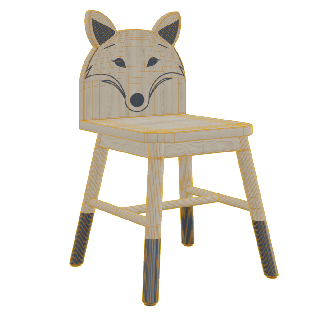 Kids Fox Chair • iMeshh