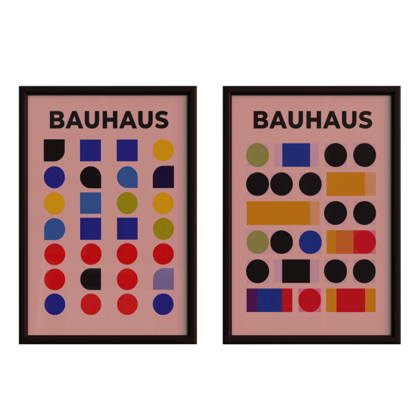 Bauhaus Frames 2 • iMeshh