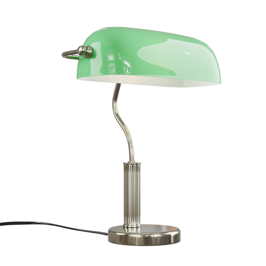 Glass Neck Table Lamp • iMeshh