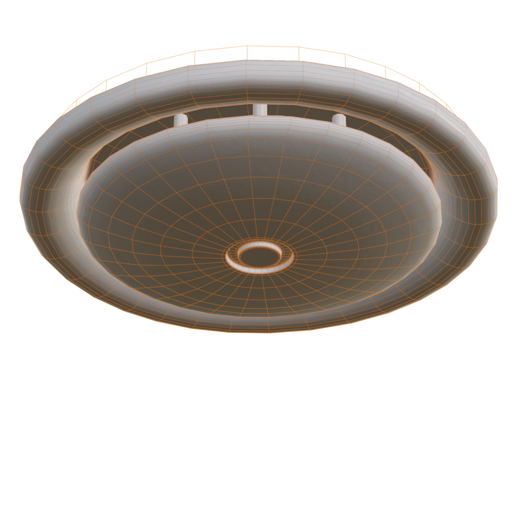 Smoke Detector 01 • iMeshh - 3D Model for Blender 4.0+