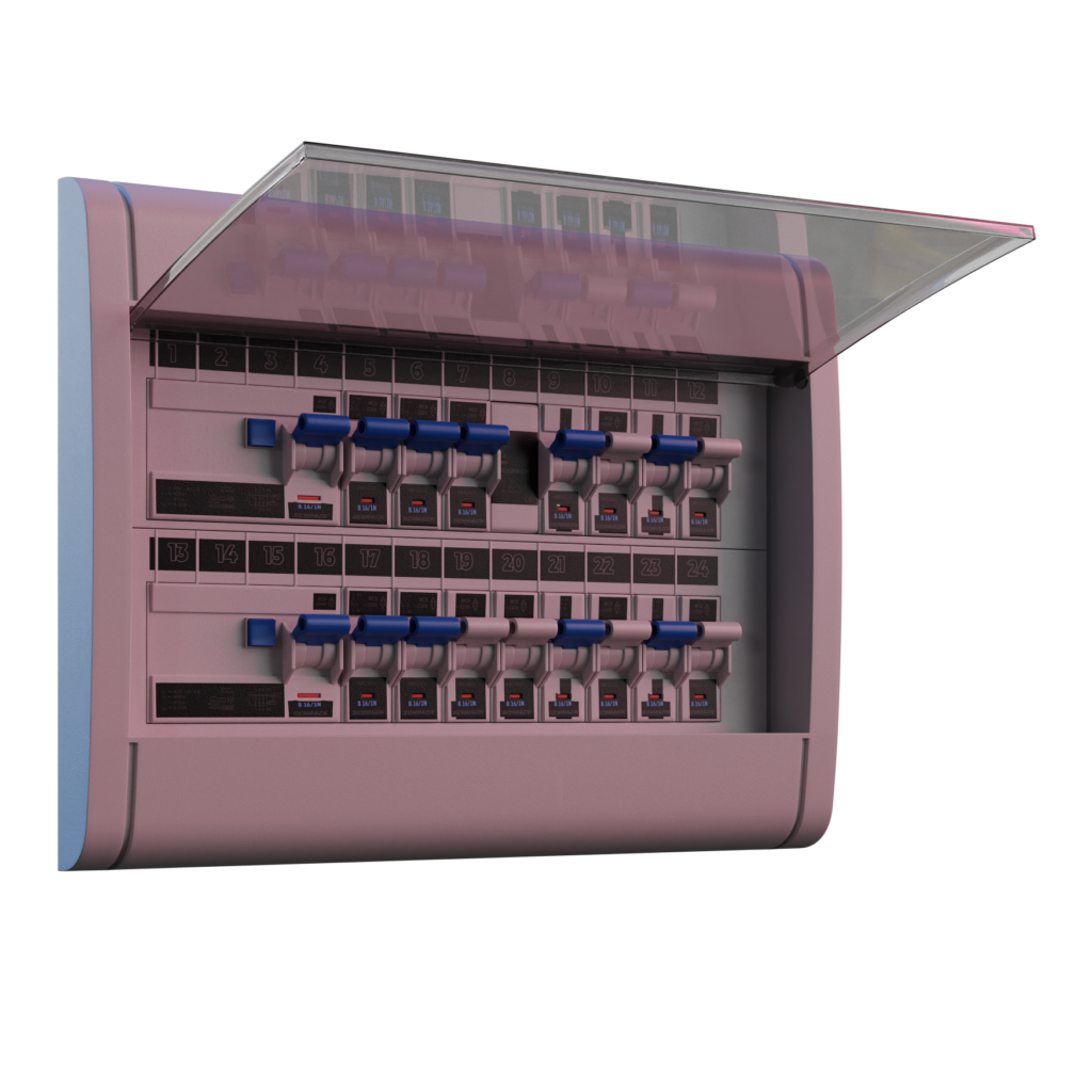 Circuit Breaker 01 for Blender • iMeshh 3D Model Library