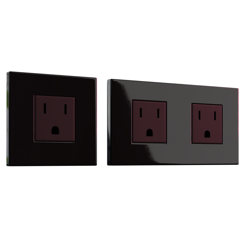 American Plug Socket 02 • iMeshh - 3D Model for Blender 4.0+
