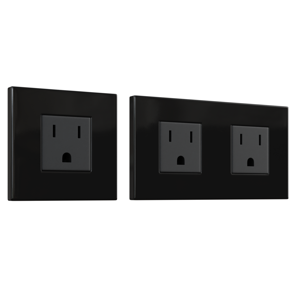 American Plug Socket 02 • iMeshh - 3D Model for Blender 4.0+