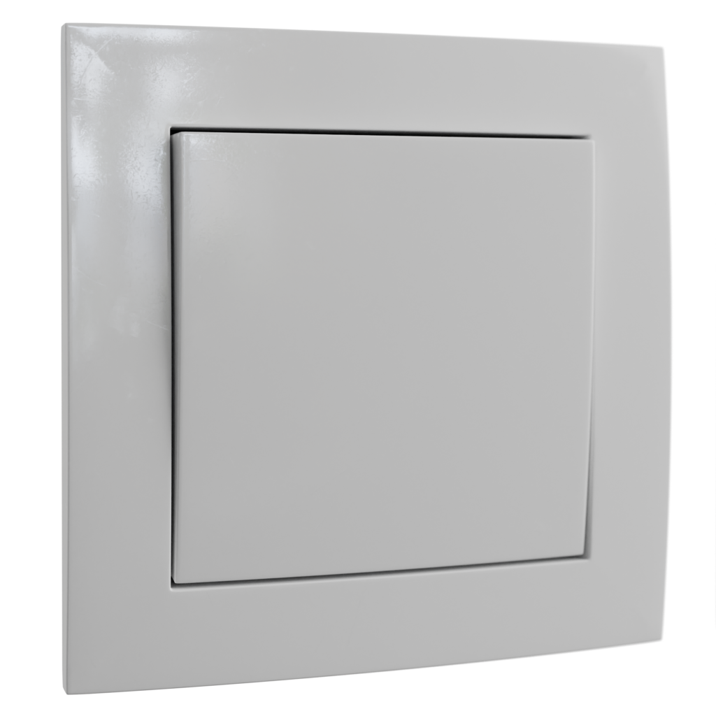 European Light Switch 01 • iMeshh - 3D Model for Blender 4.0+