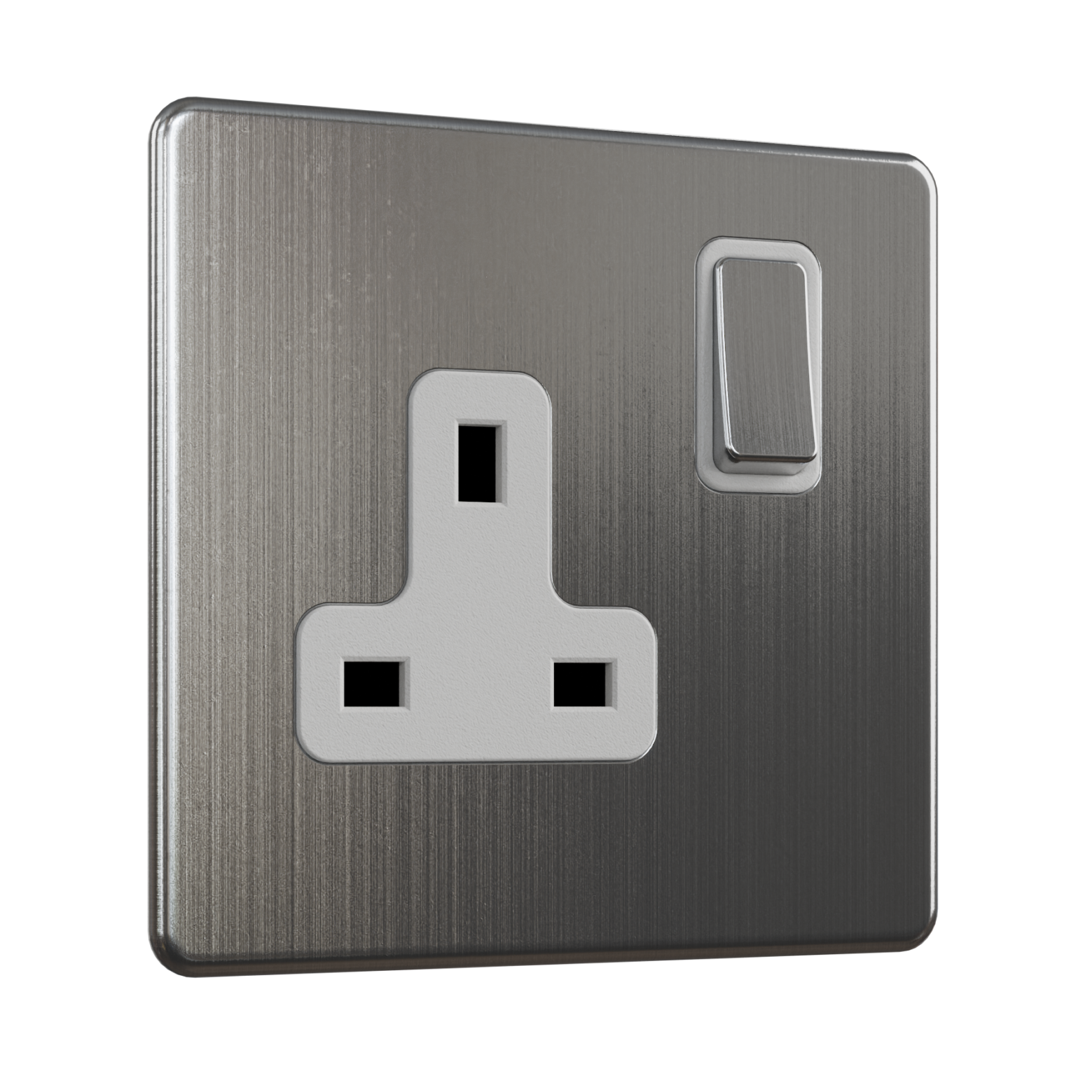 British Plug Socket 01 • iMeshh - 3D Model for Blender 4.0+