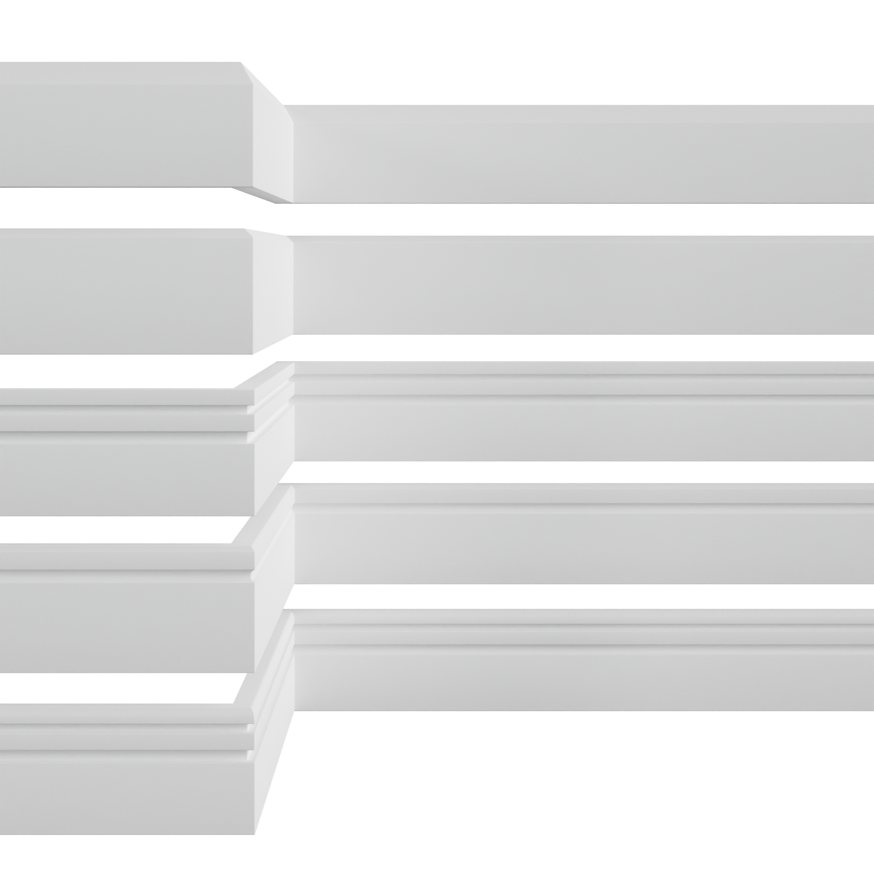 Cornice Set 01 • iMeshh - 3D Model for Blender 4.0+