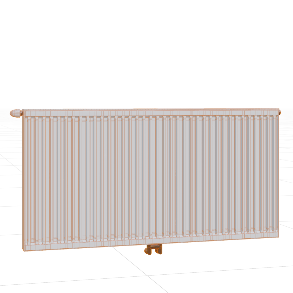 Traditional Radiator 02 • iMeshh - 3D Model for Blender 4.0+