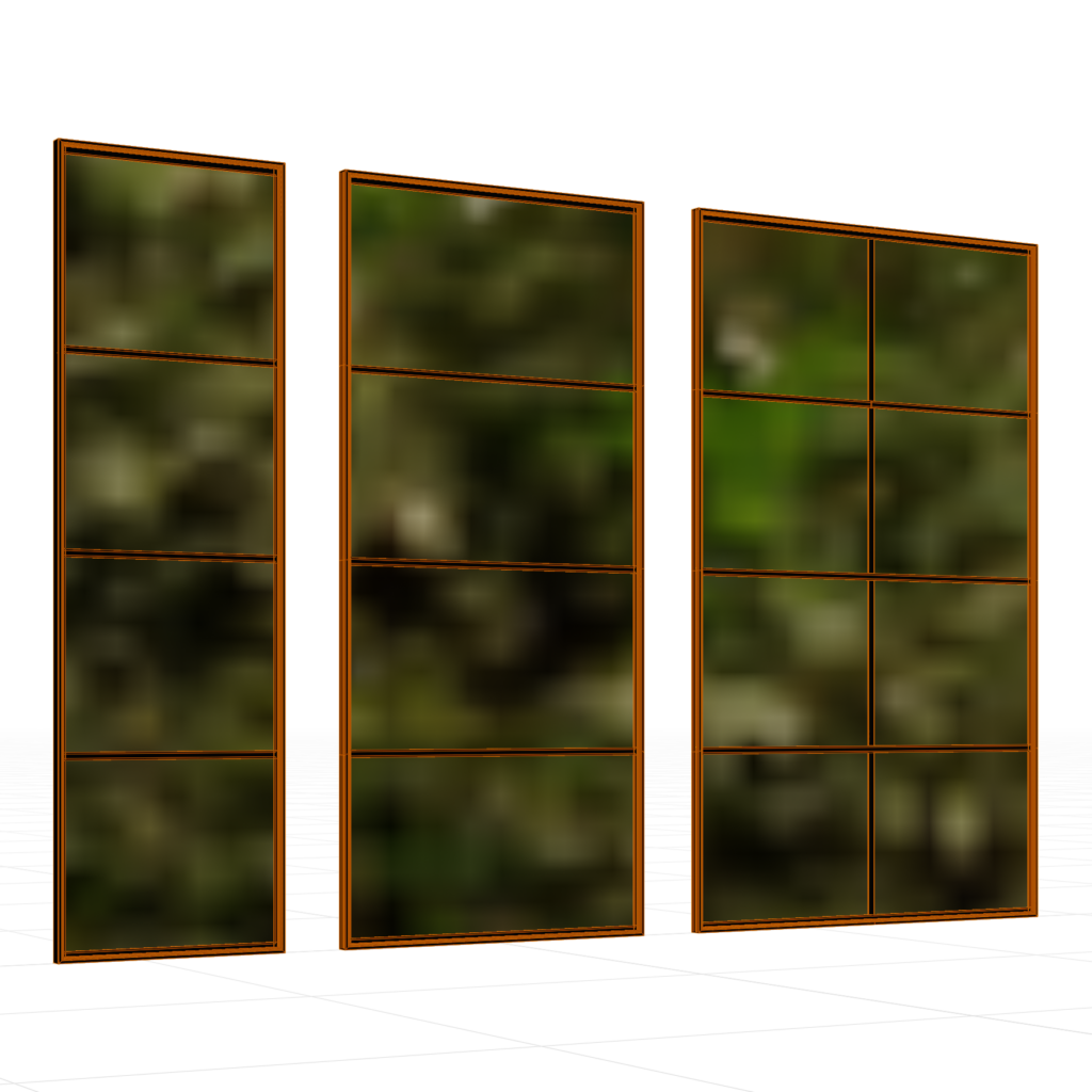 Industrial Window Set 01 • iMeshh - 3D Model for Blender 4.0+