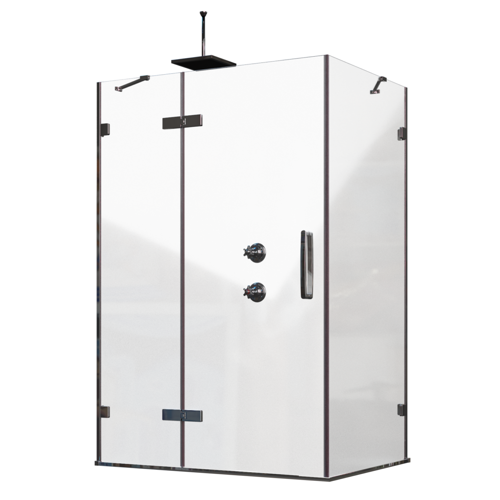 Corner Shower 02 • iMeshh - 3D Model for Blender 4.0+
