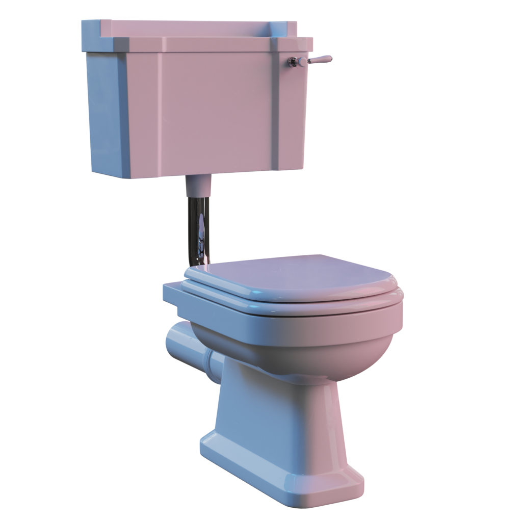 Traditional Toilet 01 • iMeshh - 3D Model for Blender 4.0+