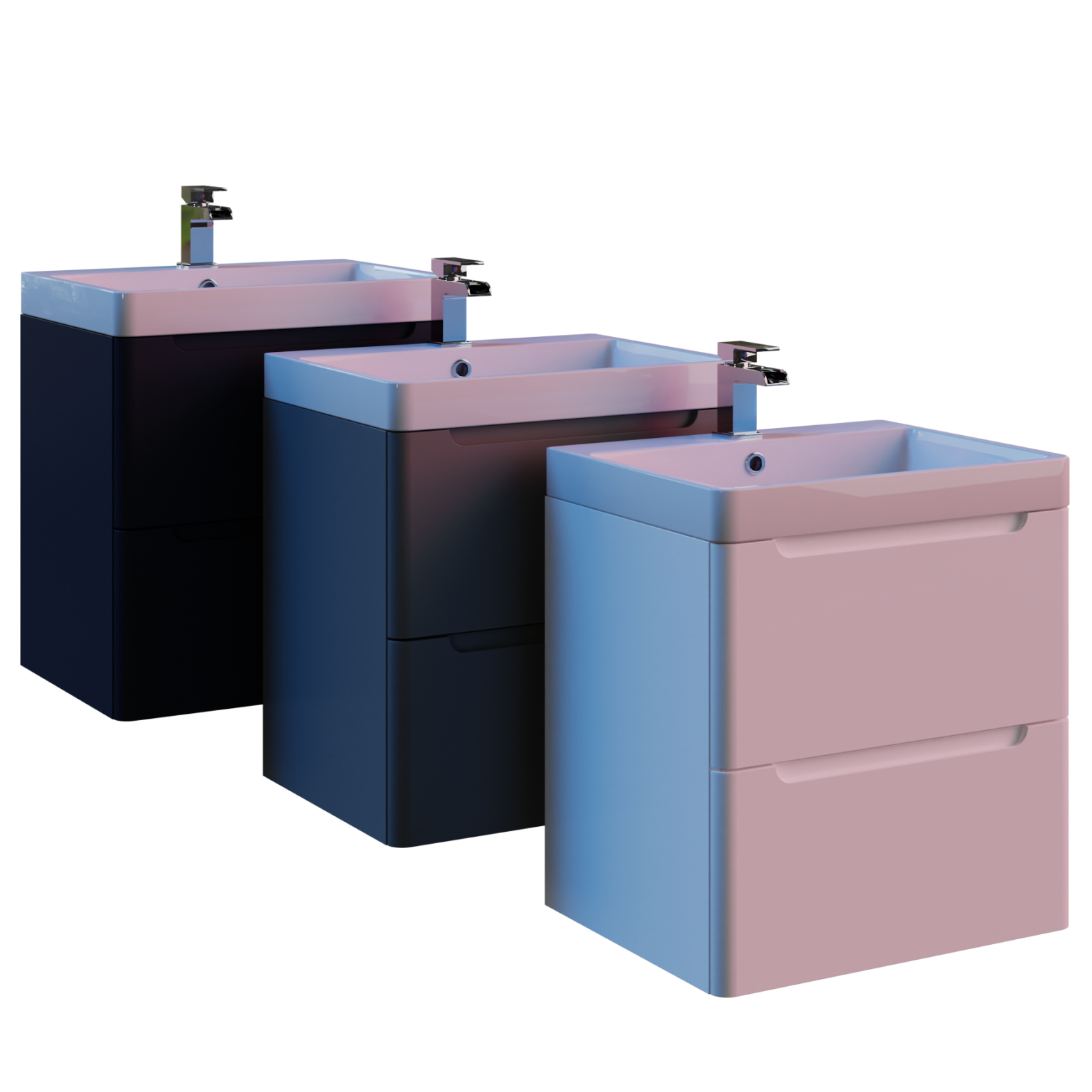 Lambra Floating Basin 600mm • iMeshh - 3D Model for Blender 4.0+