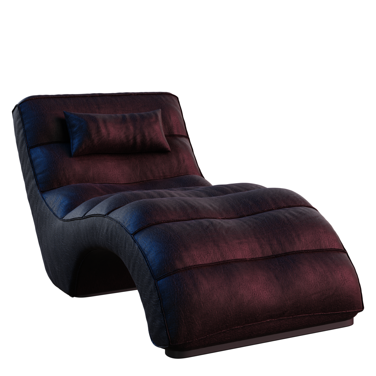Curved Lounger Chair 01 • iMeshh - 3D Model for Blender 4.0+