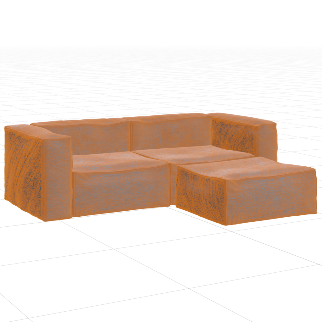 Soft Block Sofa 01 • iMeshh - 3D Model for Blender 4.0+