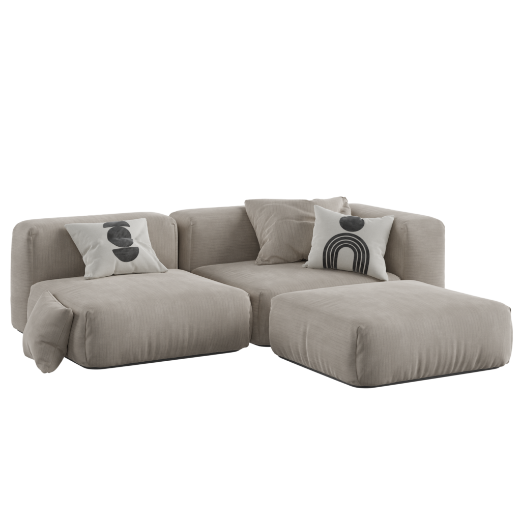 Modular Sofa 01 for Blender • iMeshh 3D Model Library