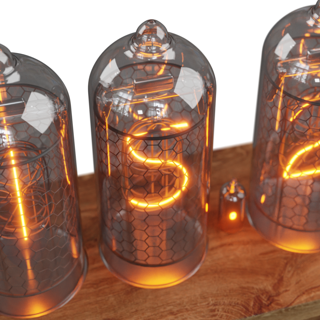 Table Filament Clock 01 • Imeshh 3d Model For Blender 4 0