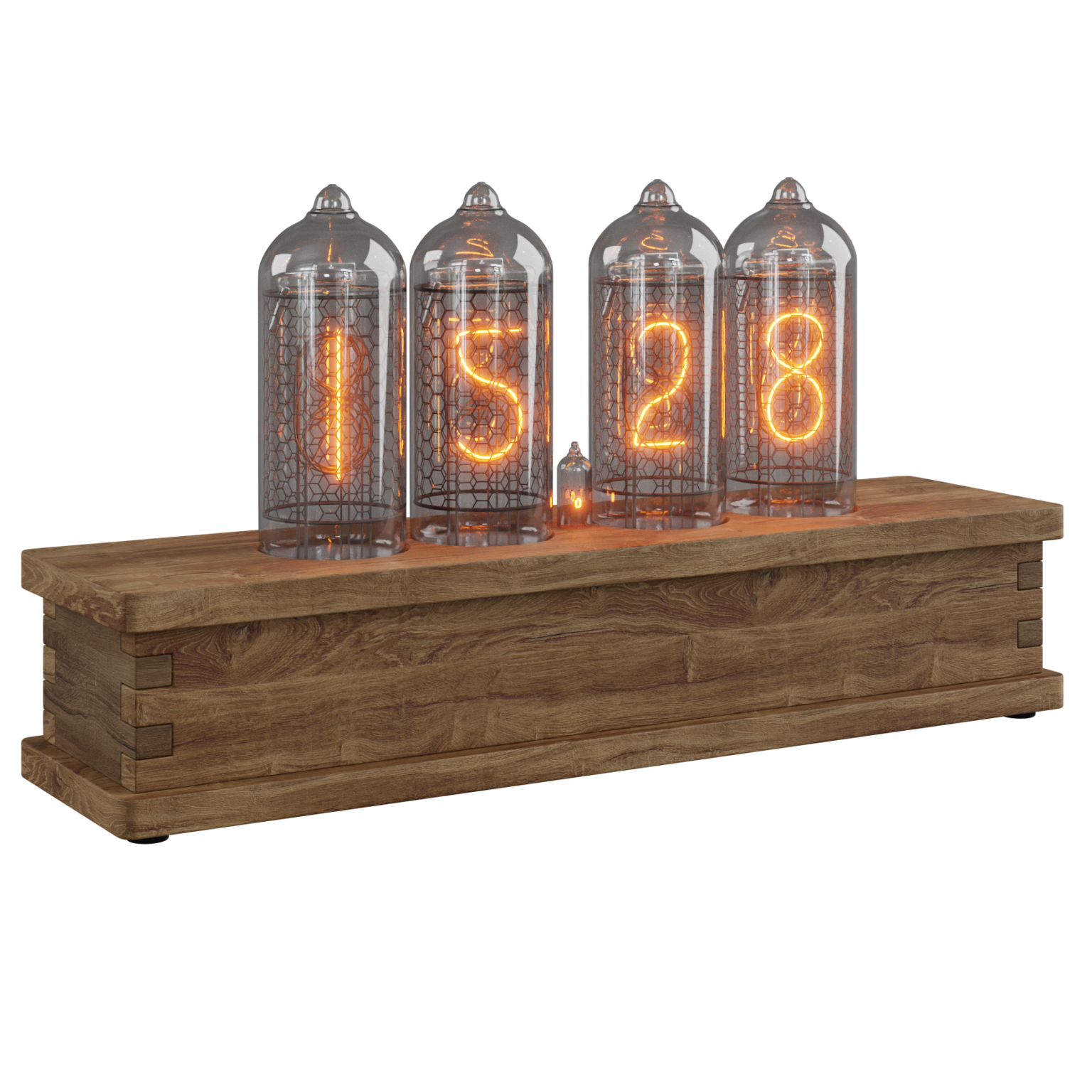 Table Filament Clock 01 • iMeshh - 3D Model for Blender 4.0+