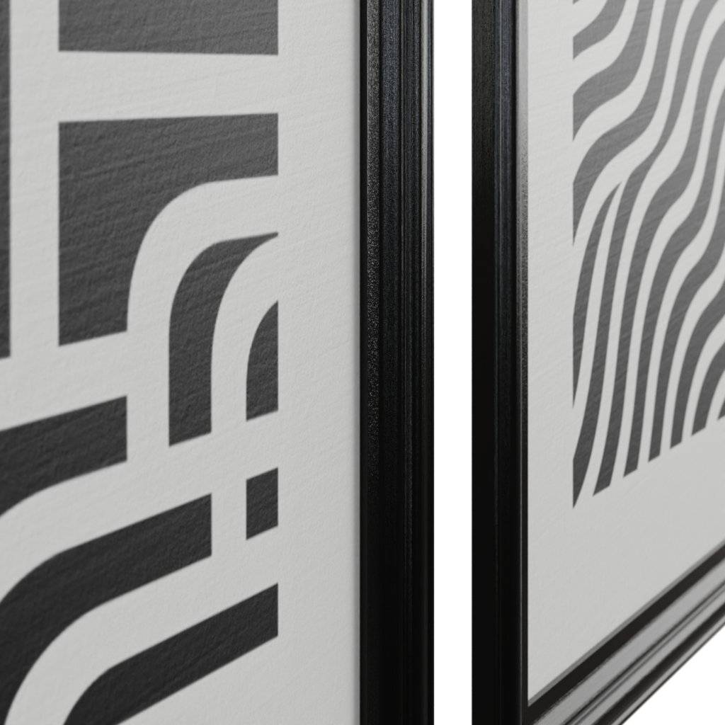 Bauhaus Frames 02 • iMeshh - 3D Model for Blender 4.0+